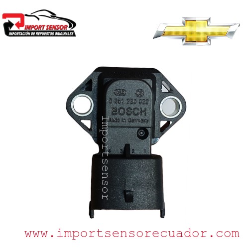 SENSOR MAP CHEVROLET ZAFIRA, ASTRA BOSCH Código: 0261230022 ...