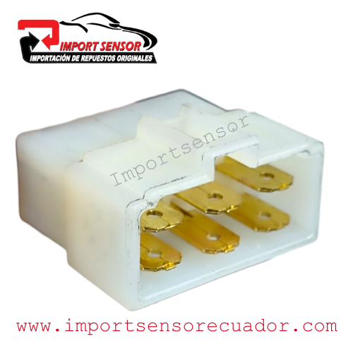 CONECTOR 6 PINES SENSORES VARIOS UNIVERSAL Código: SOQ080 ...