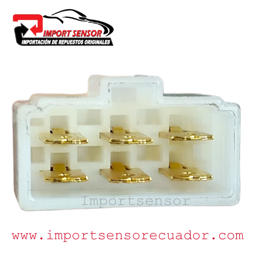 CONECTOR 6 PINES SENSORES VARIOS UNIVERSAL Código: SOQ080 ...