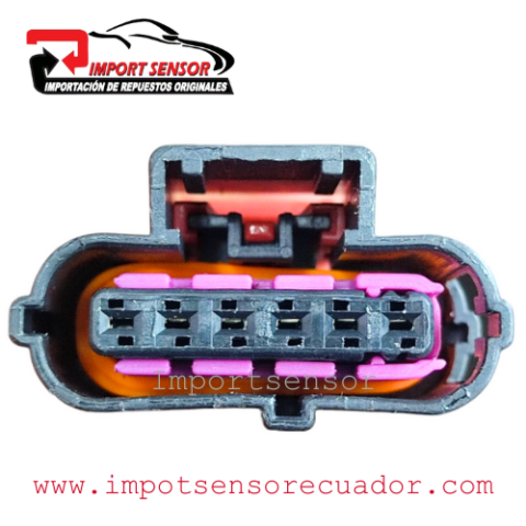CONECTOR 6 PINES SENSOR MAF FORD VOLKSWAGEN Código: SOQ053 ...