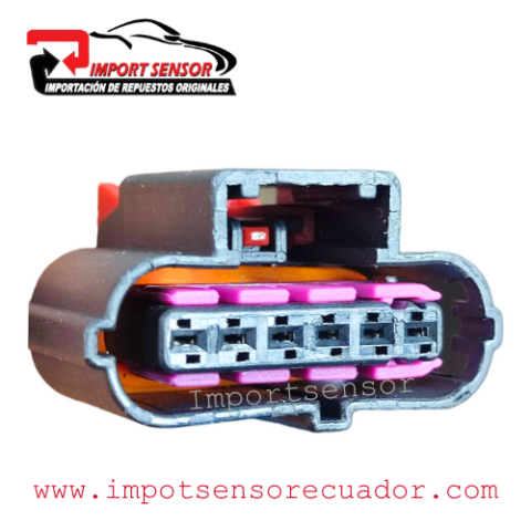 CONECTOR 6 PINES SENSOR MAF FORD VOLKSWAGEN Código: SOQ053 ...